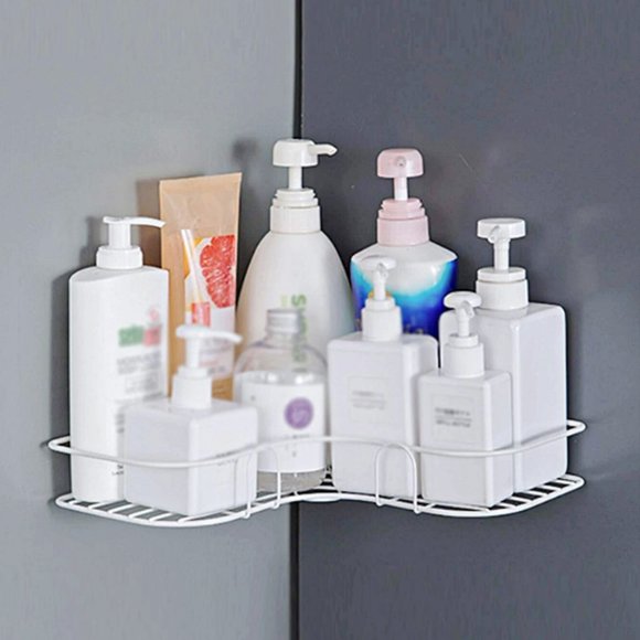 Bath | 1pc Adhesive Corner Shower Caddy Bathroom Shelf Toiletry ...